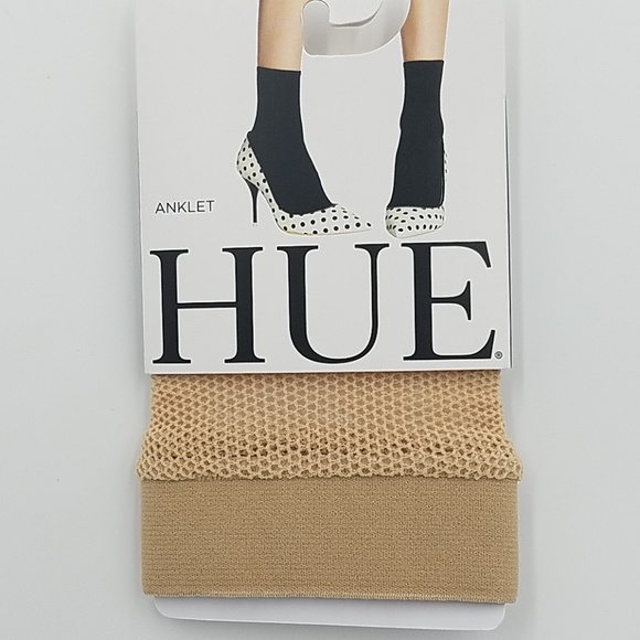 HUE | Accessories | Nwt Hue Sheer Nude Fine Fishnet Anklet | Poshmark